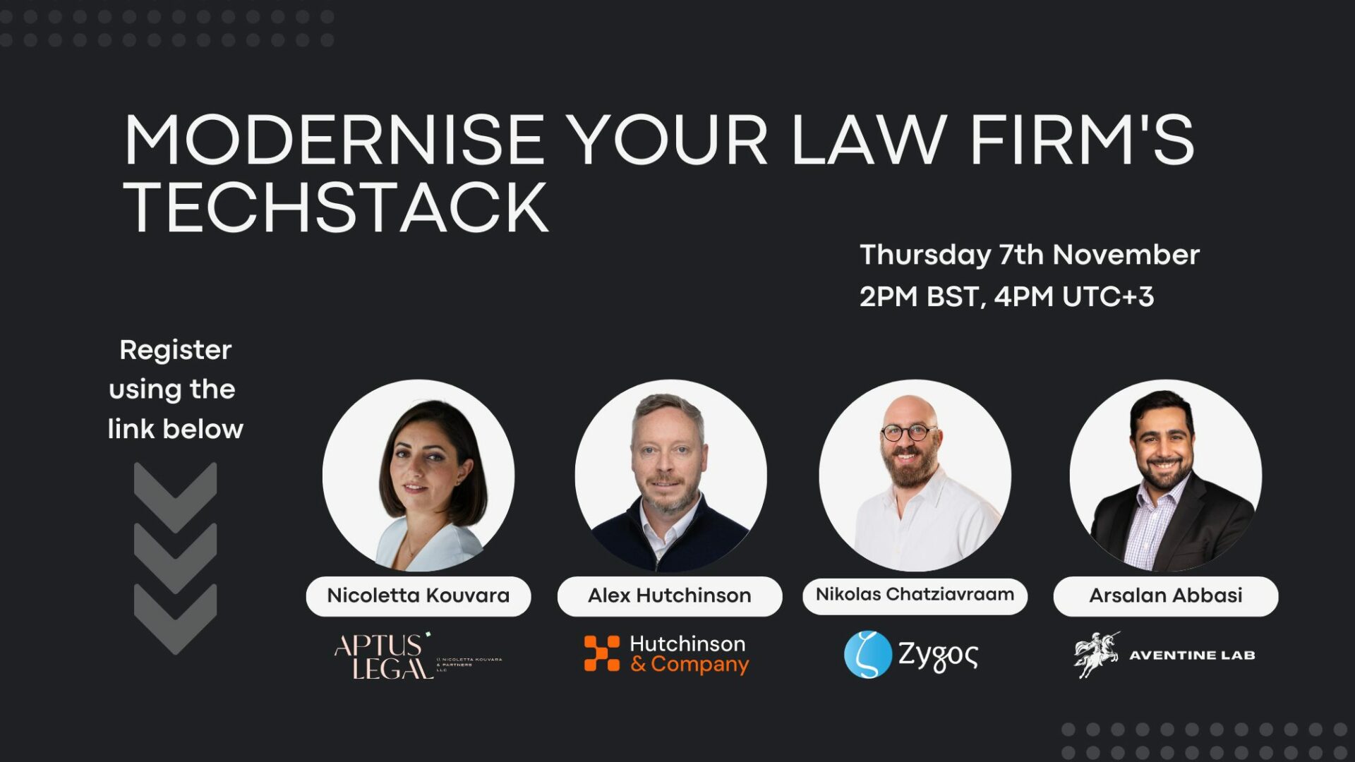 Webinar Alert: Modernize Your Law Firm’s Tech Stack! - Zygos
